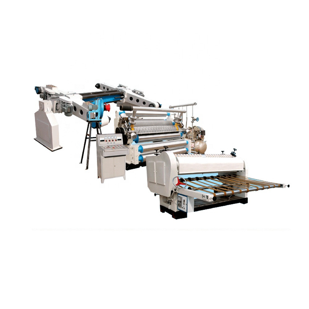 2 ply corrugated paperboard machine line single facer corrugated ...