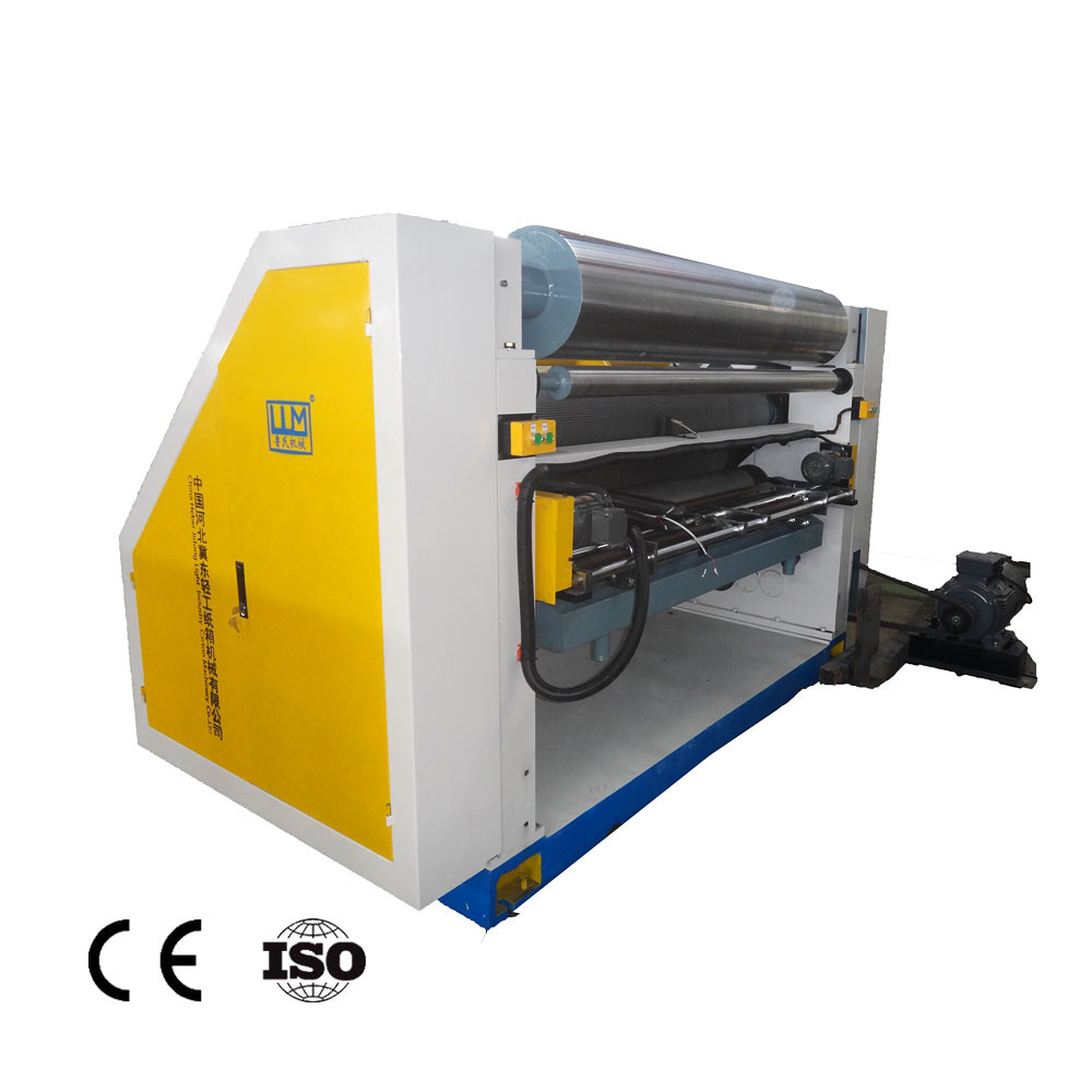 2 Ply Corrugated Fingerless Type Single Facer Machine LUM A 1600 Model